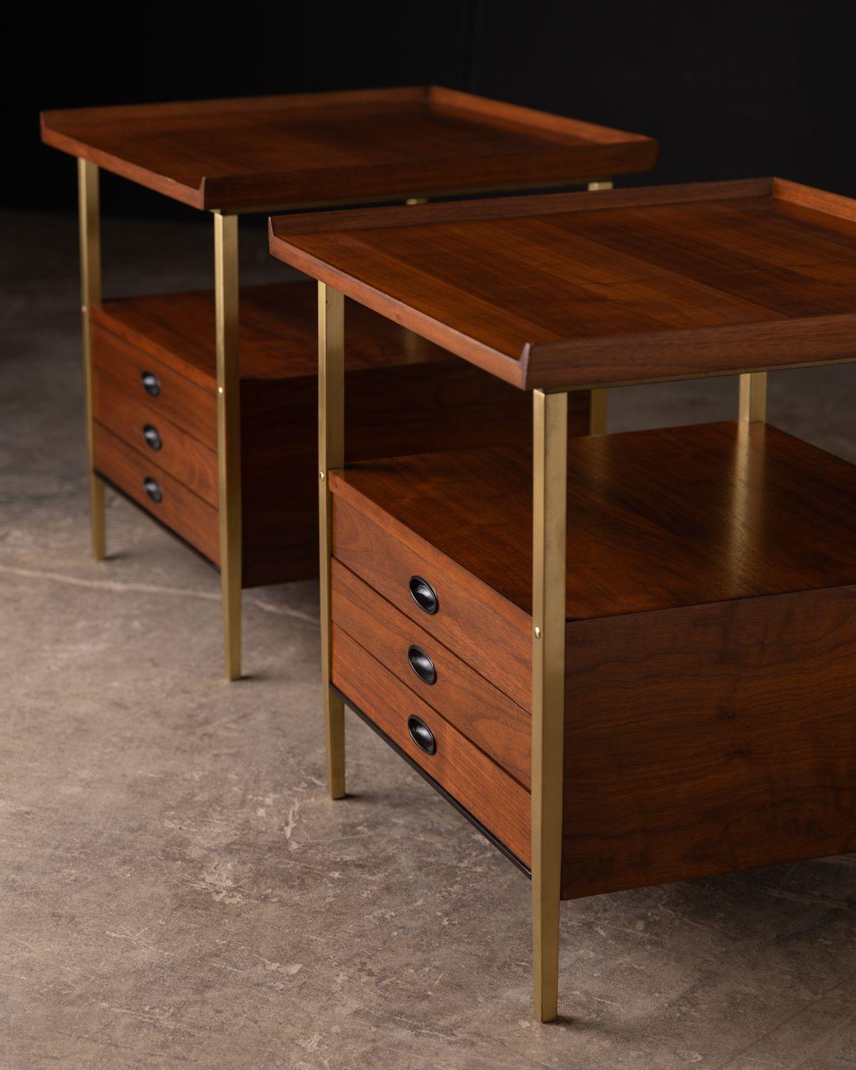 Nightstands / Side Tables by Milo Baughman for Arch Gordon For Sale at 1stDibs