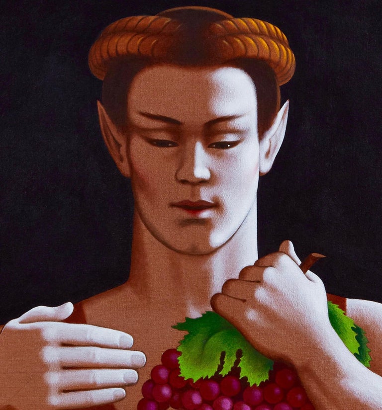 Nijinsky as the Faun, Life-Size Painting by Lynn Curlee For Sale at 1stDibs