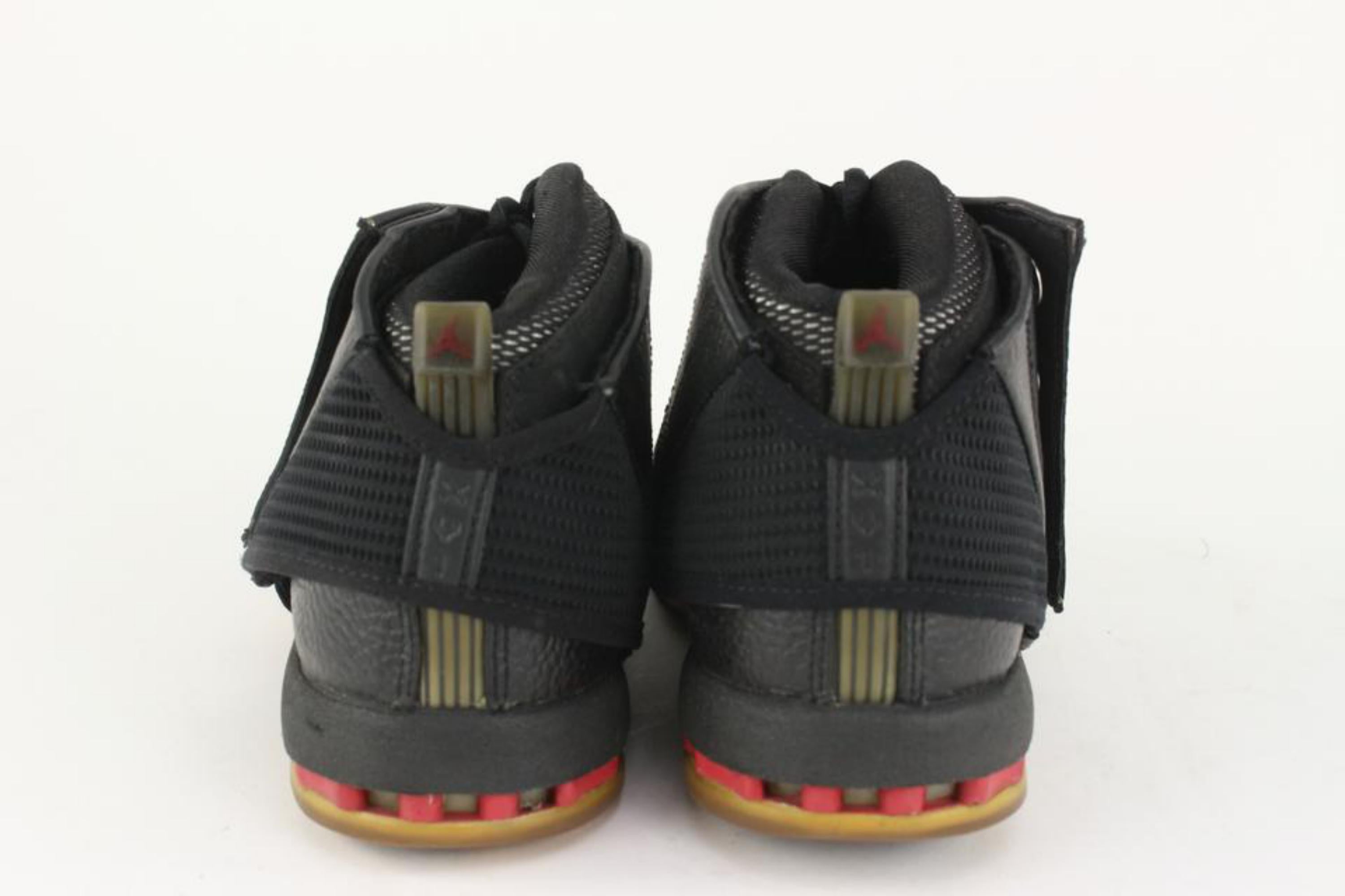 Nike 2008 US 7 Youth Black Varsity Red Air Jordan XVI 16 322754 061 For ...