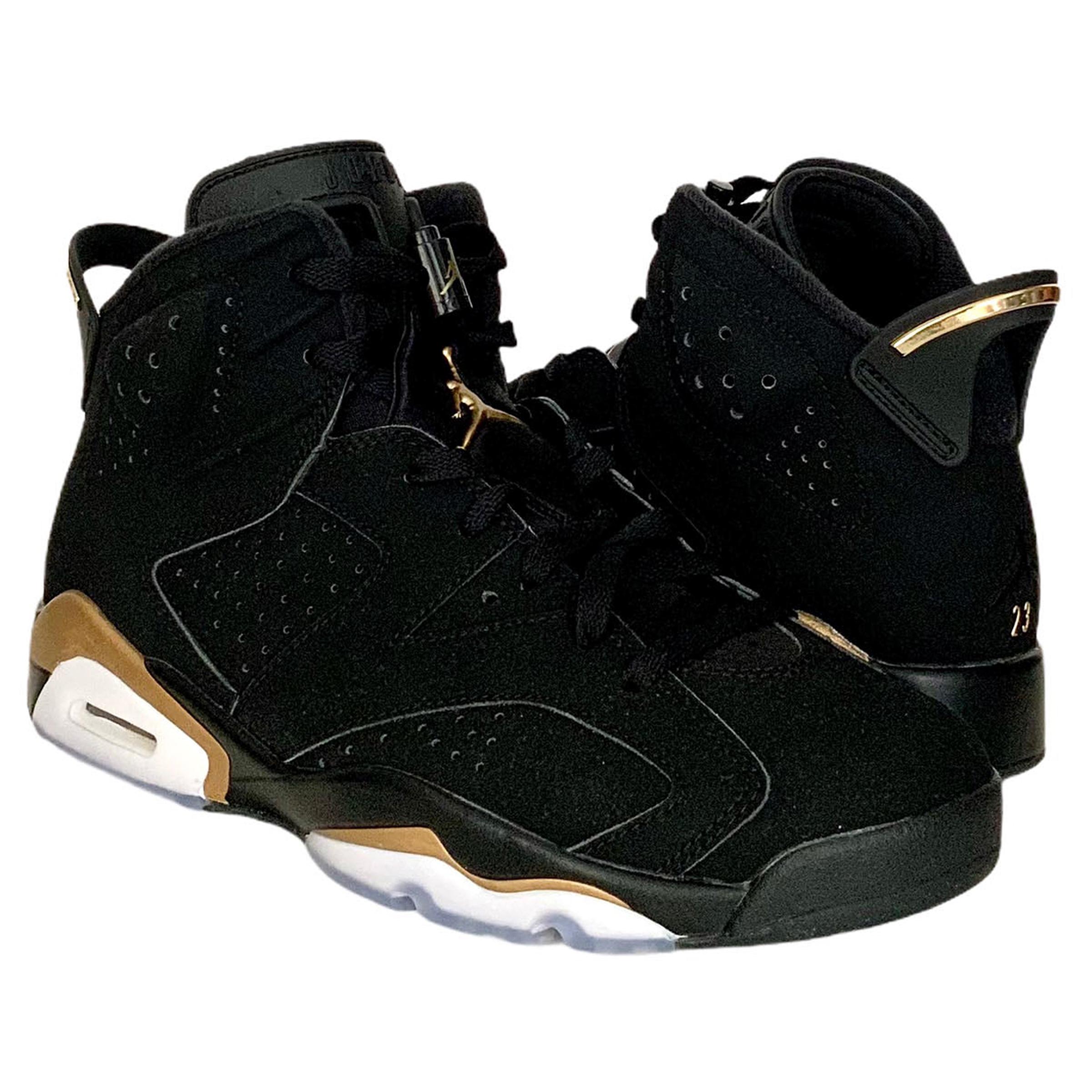 Nike Air Jordan 6 Retro DMP Black Sneakers at 1stDibs