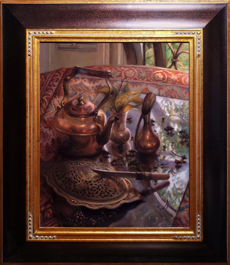 Nikita Budkov - Patterns, Still Life in Copper For Sale at 1stDibs