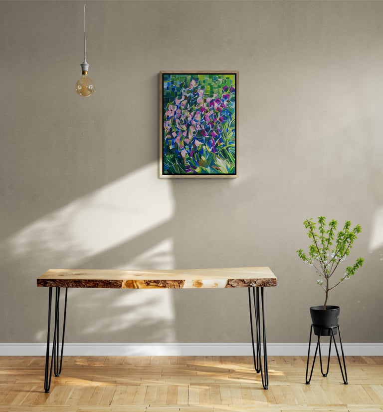 Nikol Klampert - Flower Bells - 21st Century Contemporary Pointillism ...