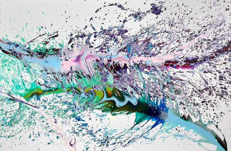 Nikolaos Schizas - Beholden, Painting, Acrylic on Canvas at 1stDibs