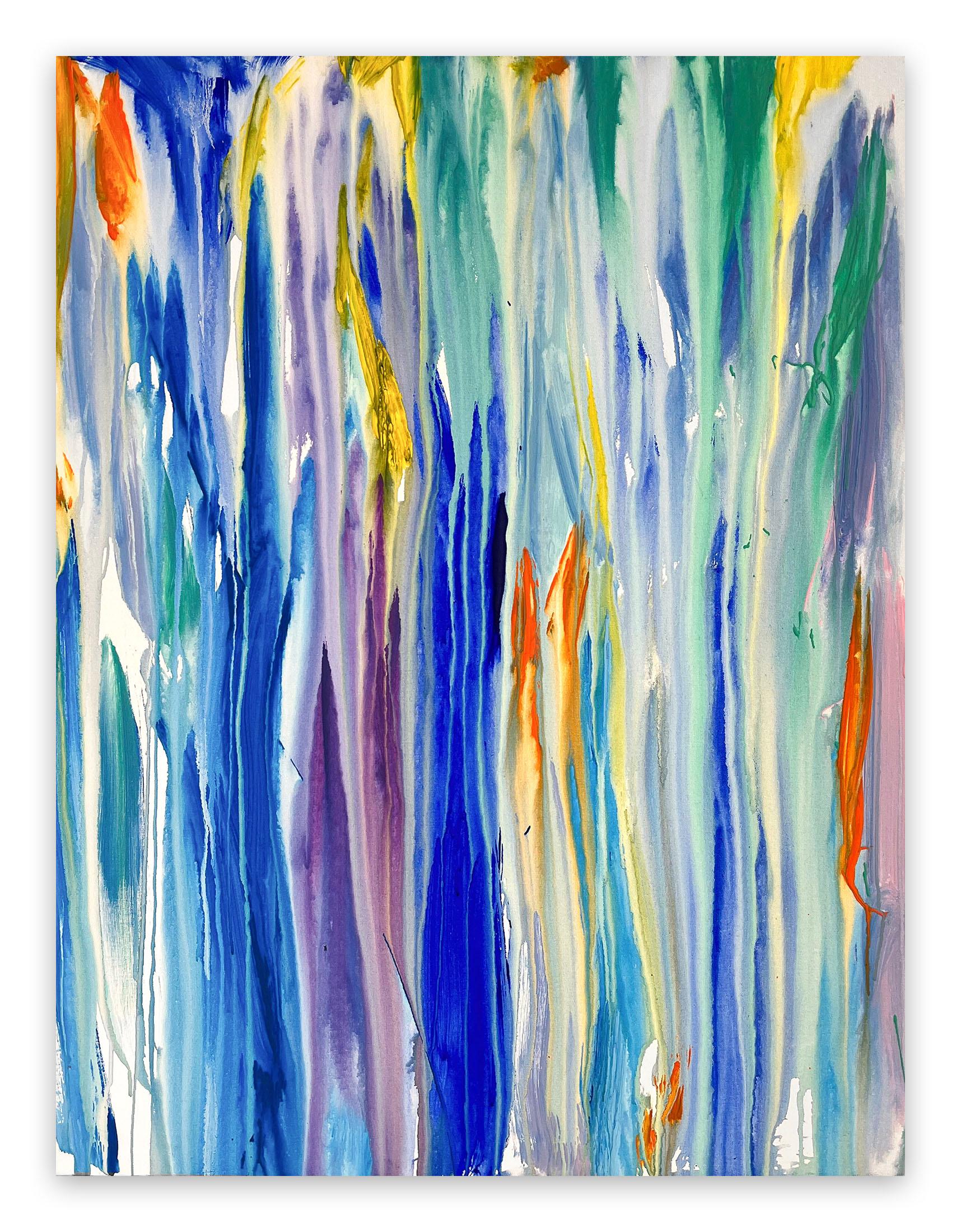 Nikolaos Schizas - A different place (Abstract painting) For Sale at ...