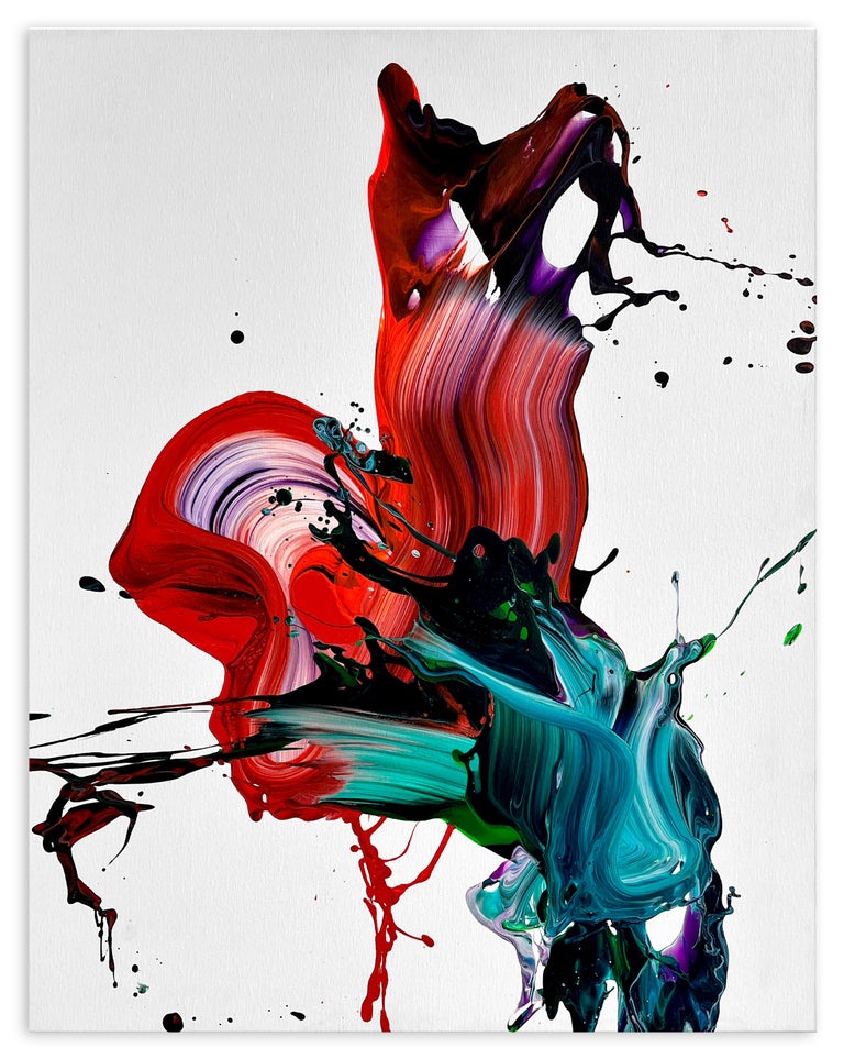 Nikolaos Schizas - Decision (Abstract painting) For Sale at 1stDibs