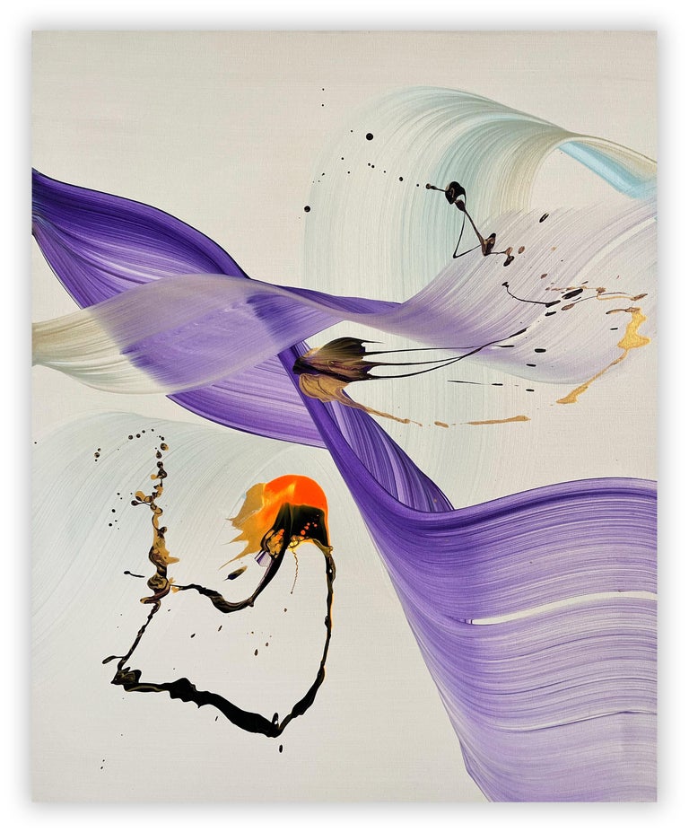 Nikolaos Schizas - Don’t look back (Abstract painting) For Sale at 1stDibs