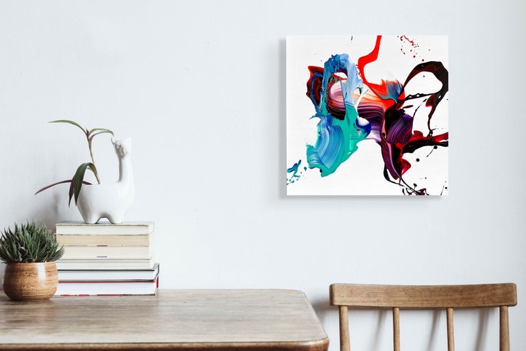Nikolaos Schizas - No rules (Abstract painting) For Sale at 1stDibs