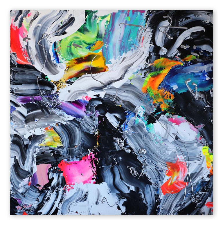 Nikolaos Schizas - NS 12 (Abstract painting) For Sale at 1stDibs