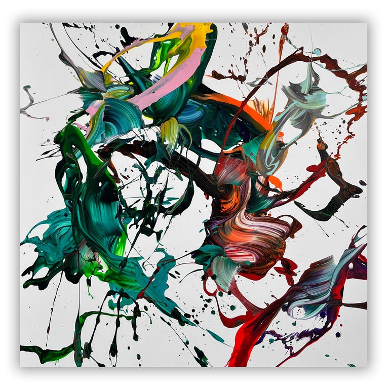 Nikolaos Schizas - Solo por ti (Abstract Painting) For Sale at 1stDibs