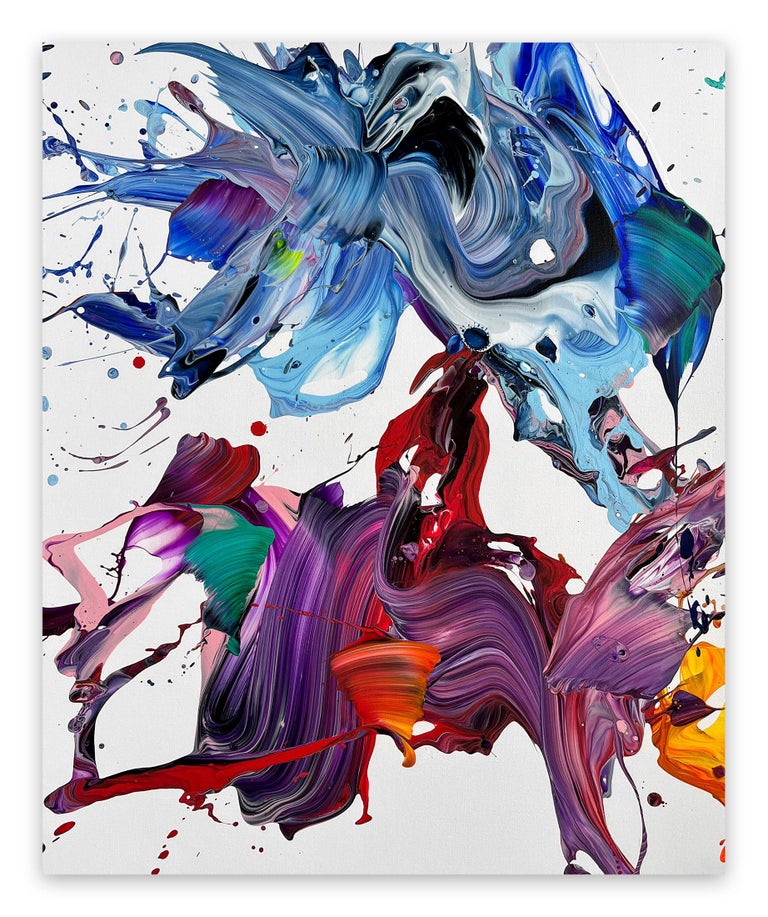 Nikolaos Schizas - Sympathy (Abstract painting) For Sale at 1stDibs