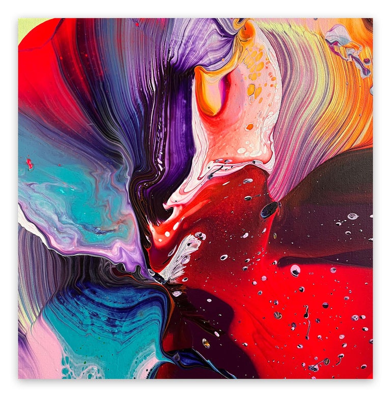 Nikolaos Schizas - That’s enough! (Abstract painting) For Sale at 1stDibs