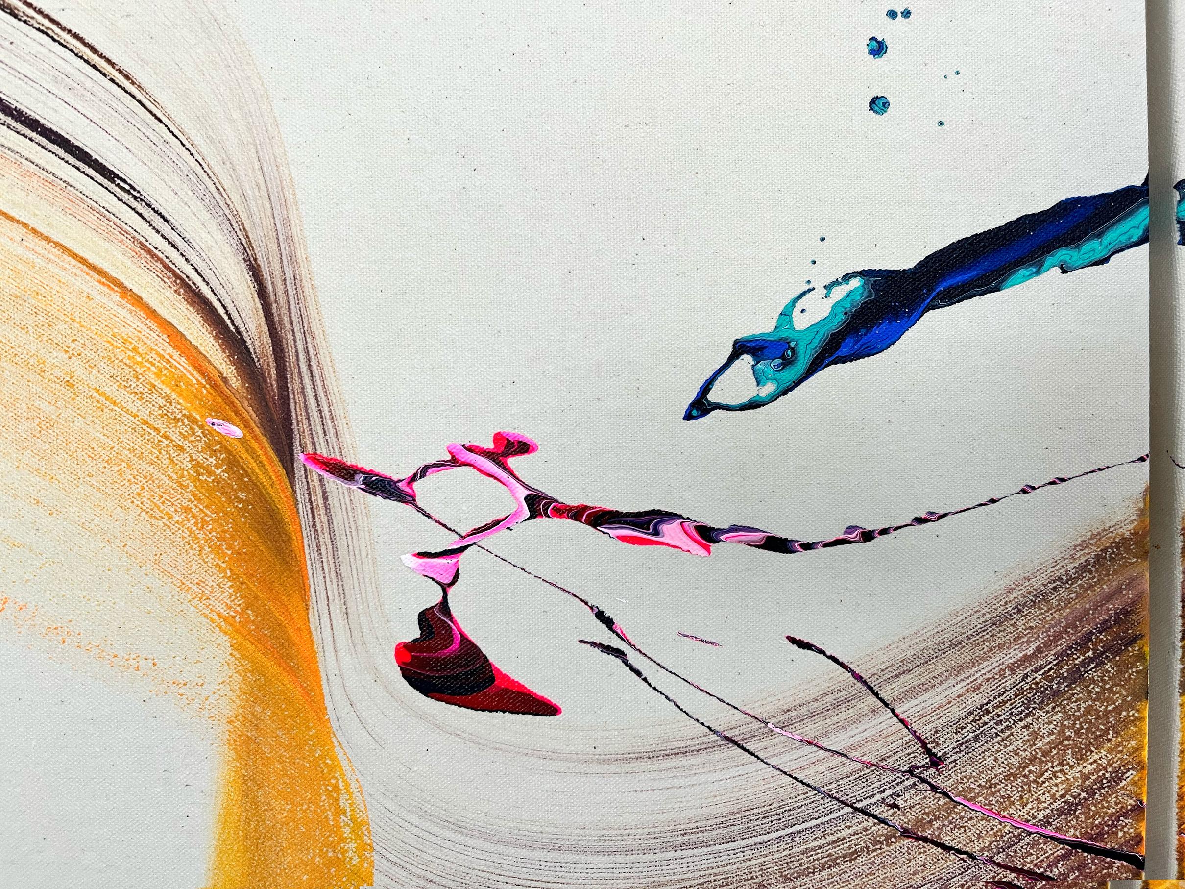 Nikolaos Schizas - Together (Triptych) (Abstract painting) For Sale at ...