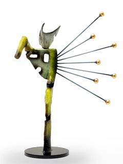 Chaim Hendin - Rare Welded Menorah Judaica Jewish Brutalist Candelabra ...