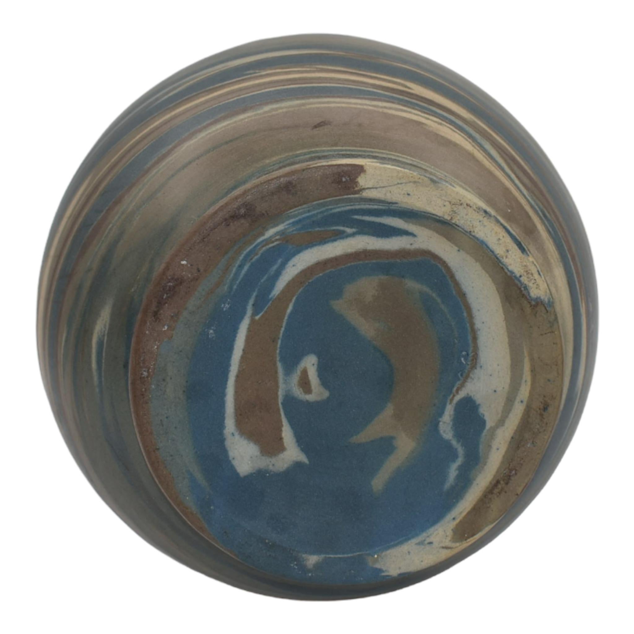 Niloak Mission Swirl 1910-24 Handmade Art Pottery Flaring Rim Baluster ...