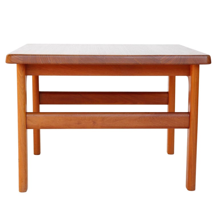 Nils Bach Teak Coffee Side Sofa Table, Denmark, 1960 at 1stDibs