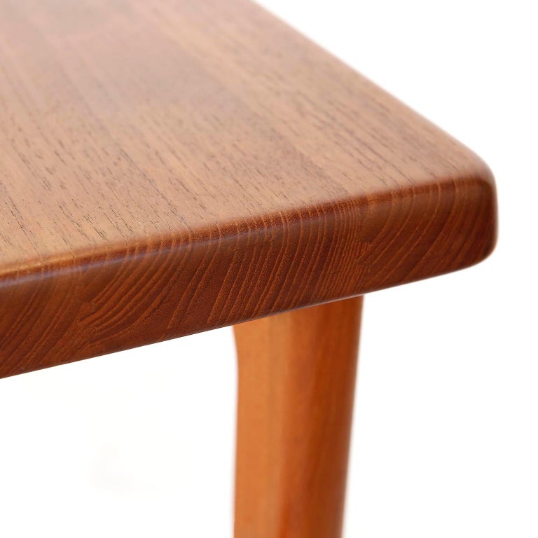 Nils Bach Teak Coffee Side Sofa Table, Denmark, 1960 at 1stDibs
