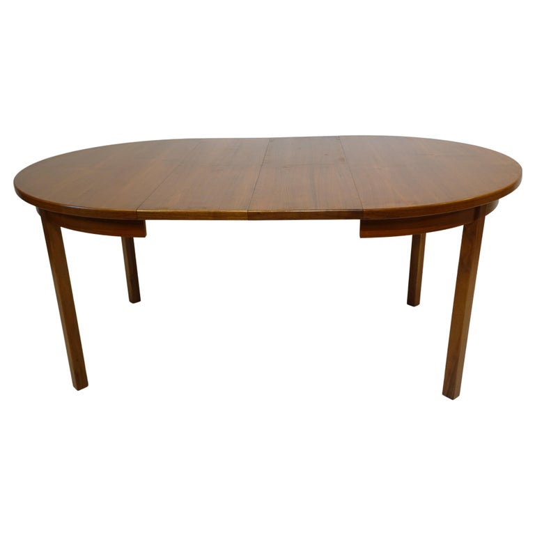 Nils Jonsson Walnut Dining Table for Troeds Bjarnum Sweden at 1stDibs