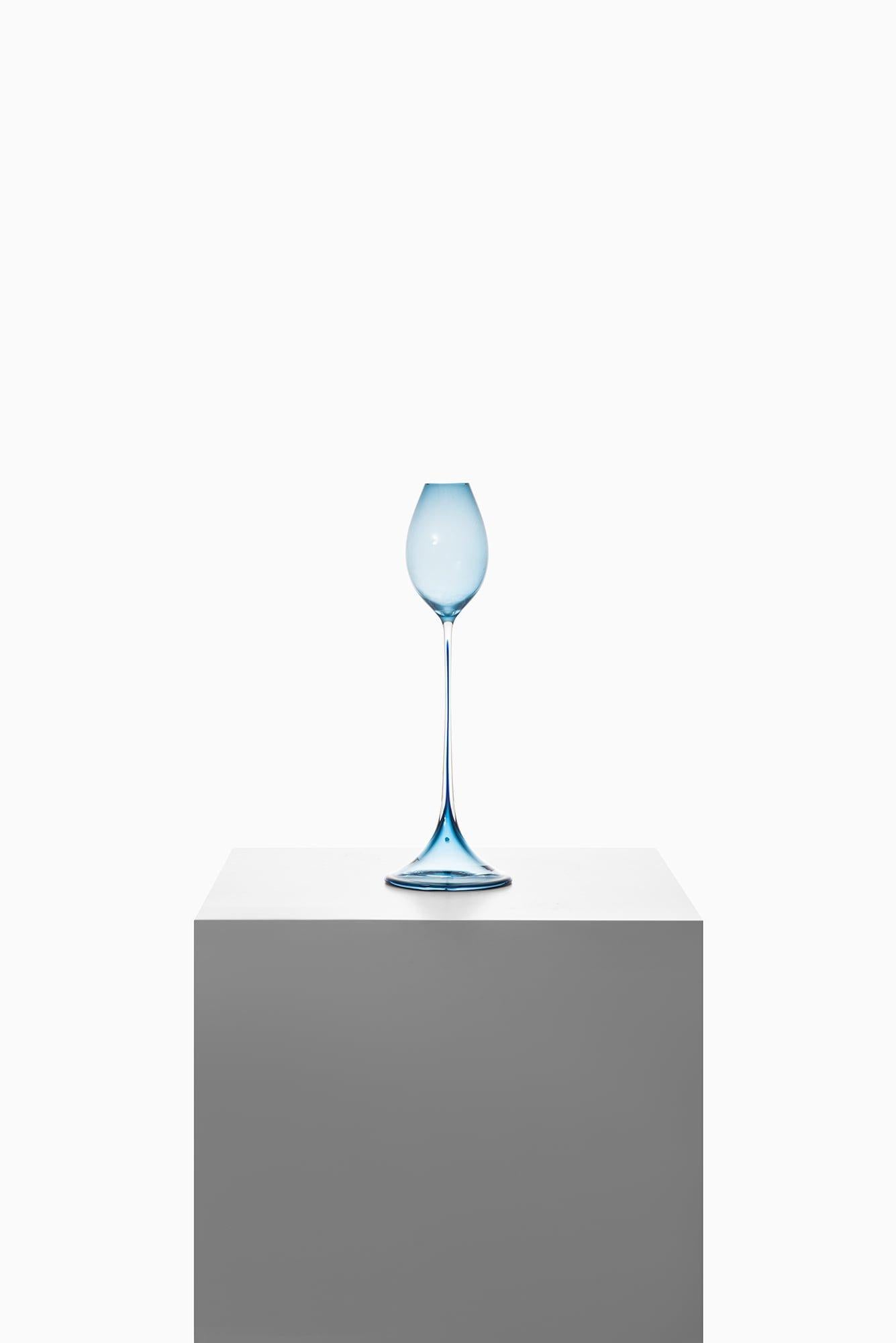 Nils Landberg Tulip Glass by Orrefors in Sweden at 1stDibs | nils ...