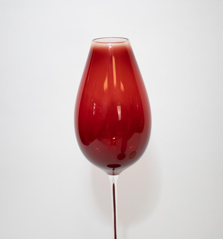 Nils Landberg Tulpanglas for Orrefors For Sale at 1stDibs