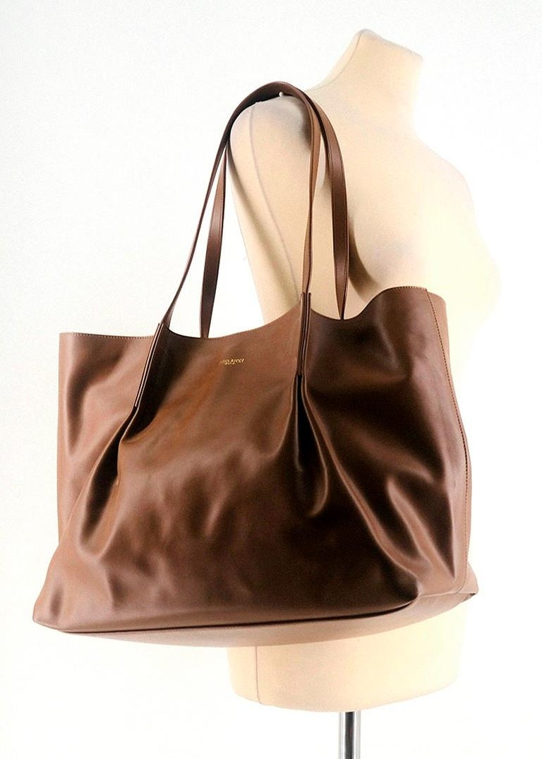Nina Ricci Brown Ondine Tote Bag at 1stDibs