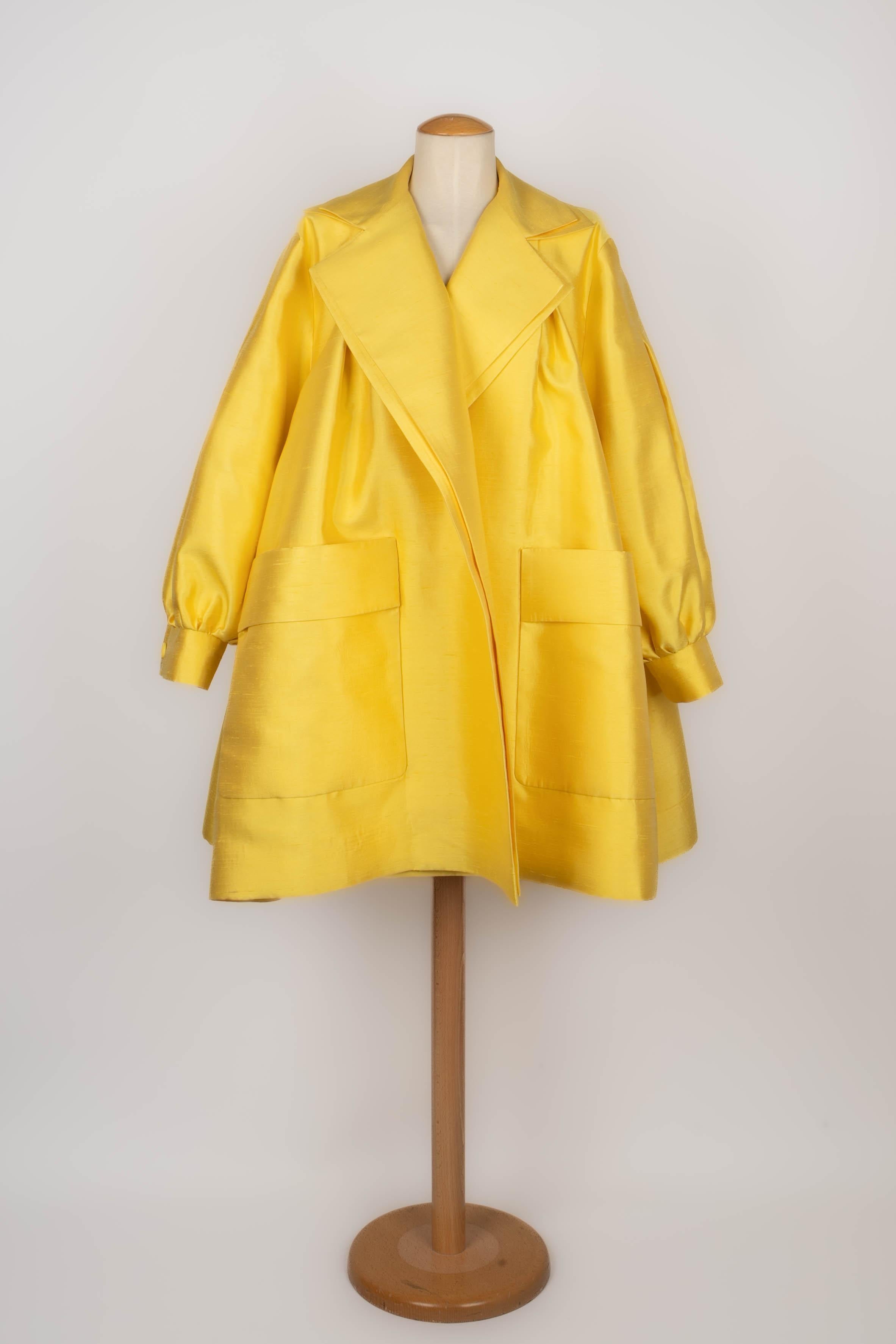 Nina Ricci coat Haute Couture 1985s For Sale at 1stDibs