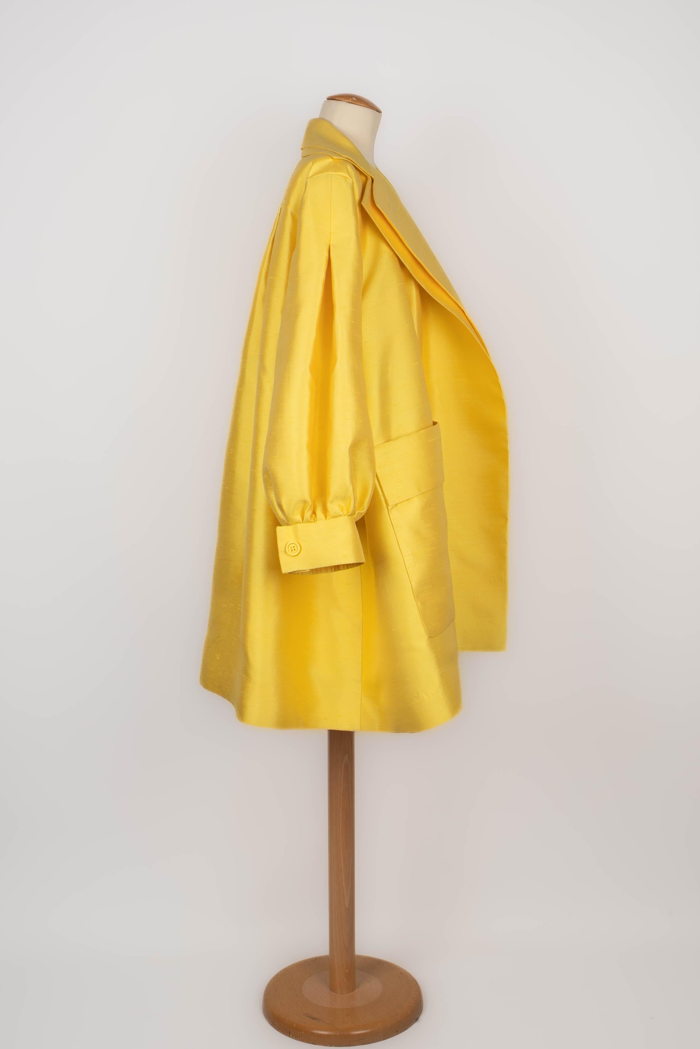 Nina Ricci coat Haute Couture 1985s For Sale at 1stDibs