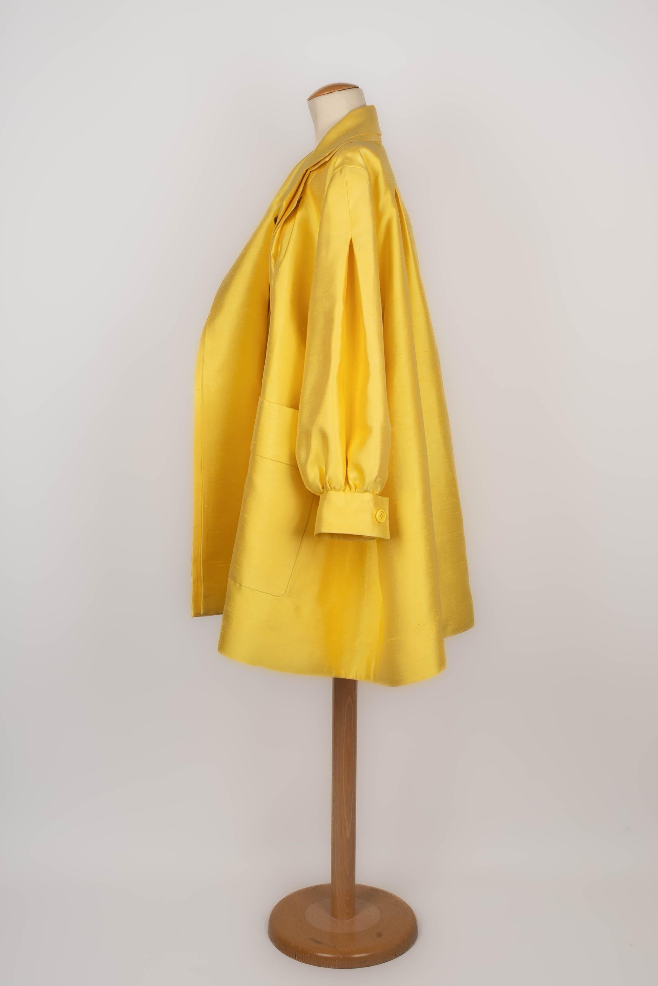 Nina Ricci coat Haute Couture 1985s For Sale at 1stDibs