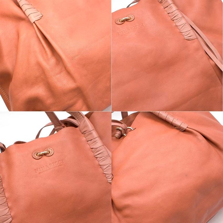 Nina Ricci Pink Leather Tote Bag at 1stDibs