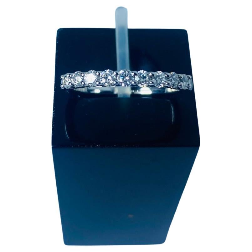 Nine Diamond Ring For Sale at 1stDibs