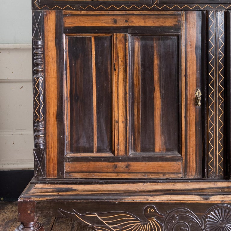 19th Century Ceylonese Calamander Cabinet at 1stDibs