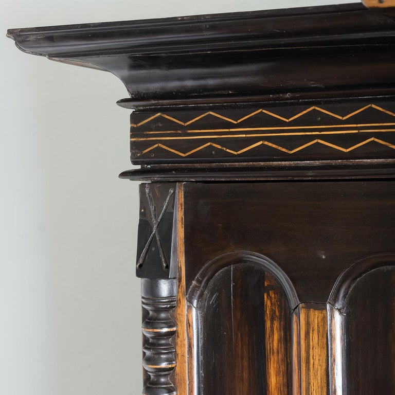 19th Century Ceylonese Calamander Cabinet at 1stDibs