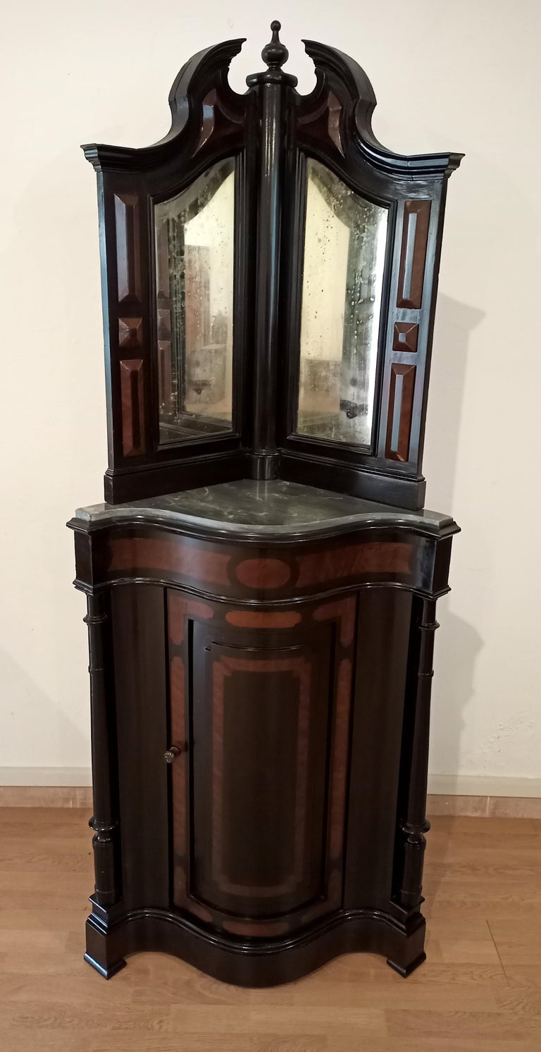 Nineteenth century corner cabinet For Sale at 1stDibs