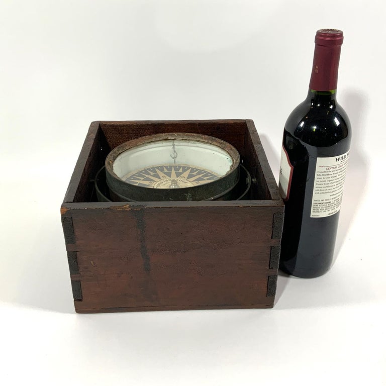 Nineteenth Century Philadelphia Ship Compass at 1stDibs