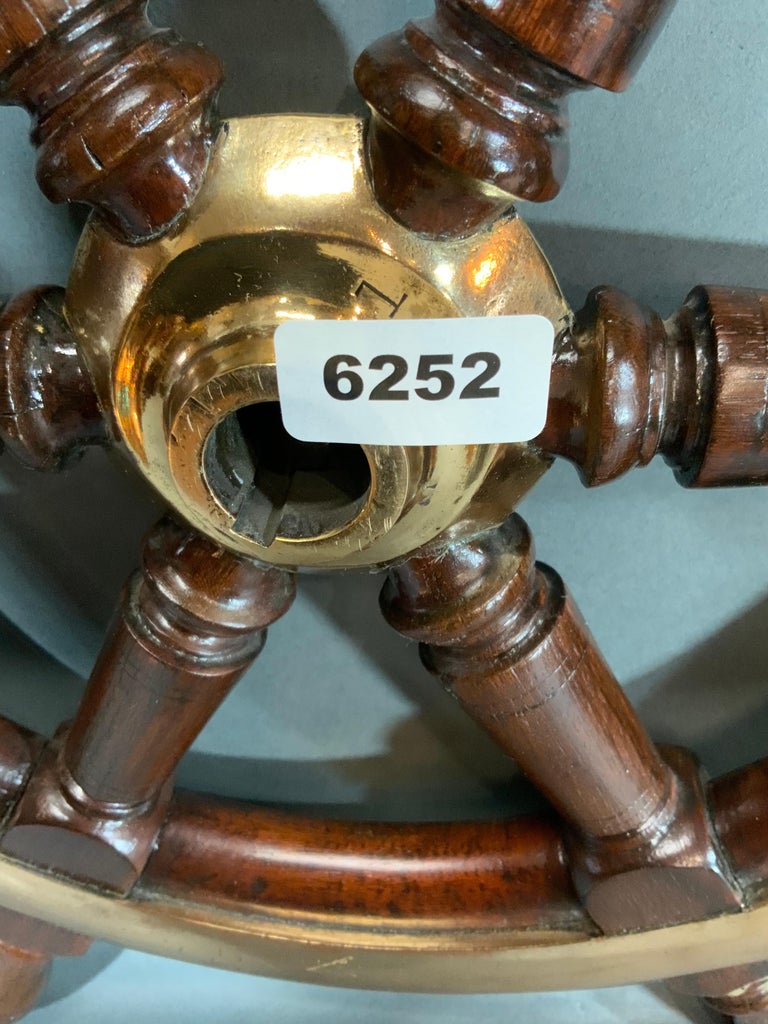 Nineteenth Century Small Ship's Wheel For Sale at 1stDibs