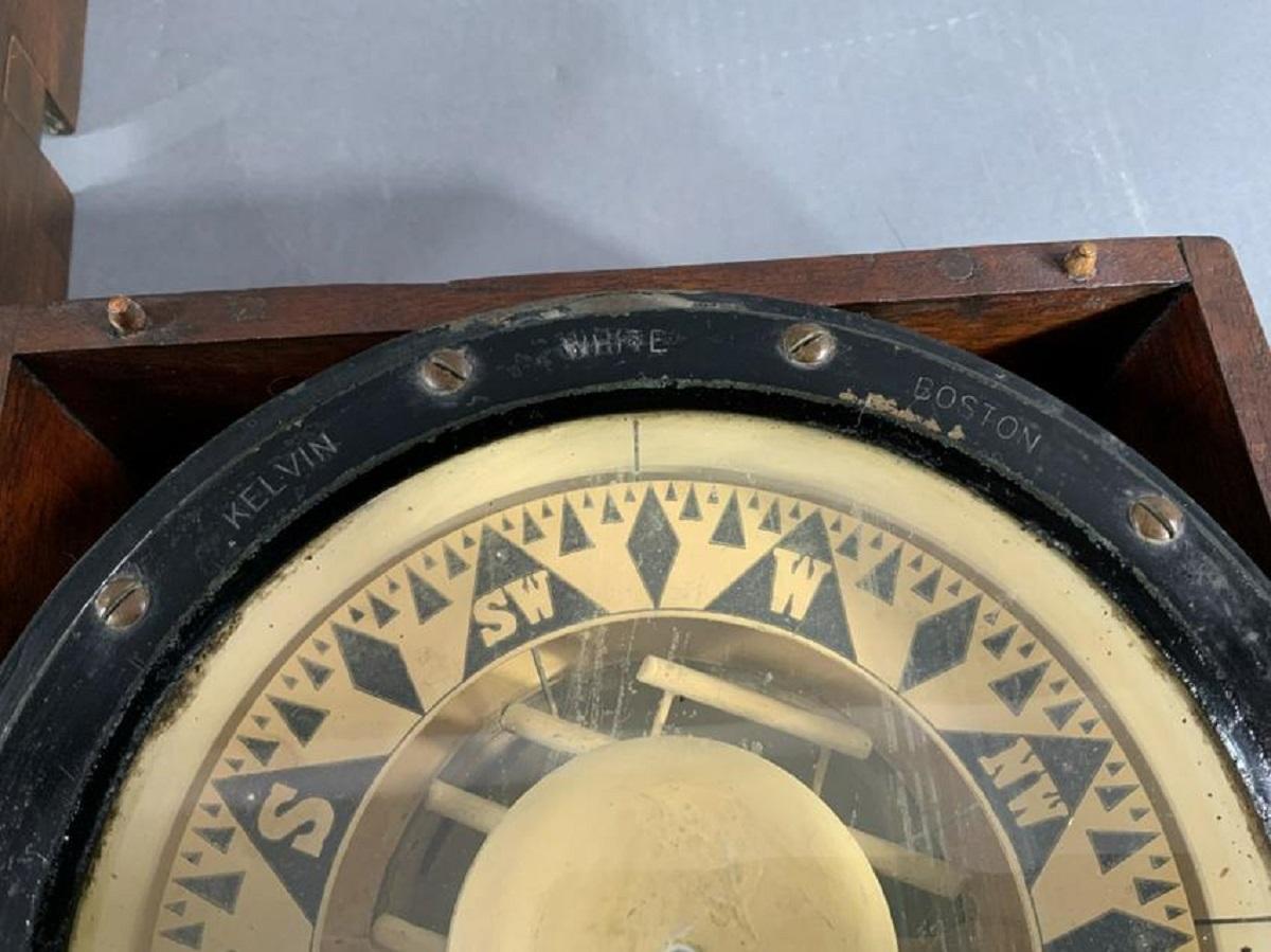 Nineteenth Century Yacht Compass Binnacle For Sale at 1stDibs