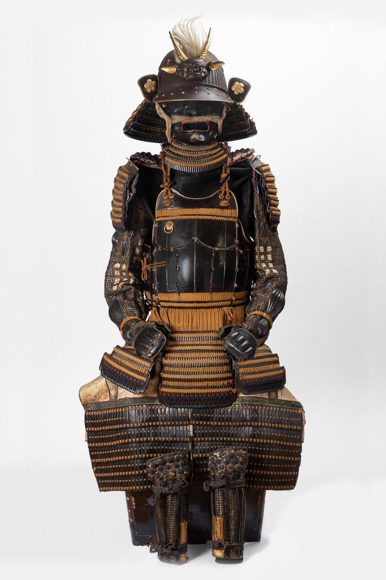Niō-dō Tosei Gusoku, Samurai Armor with a Stylized Torso Design at 1stDibs