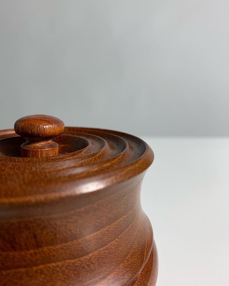 Nissen Denmark Pepper Mill Teak Integrated Salt Shaker Mid Century ...