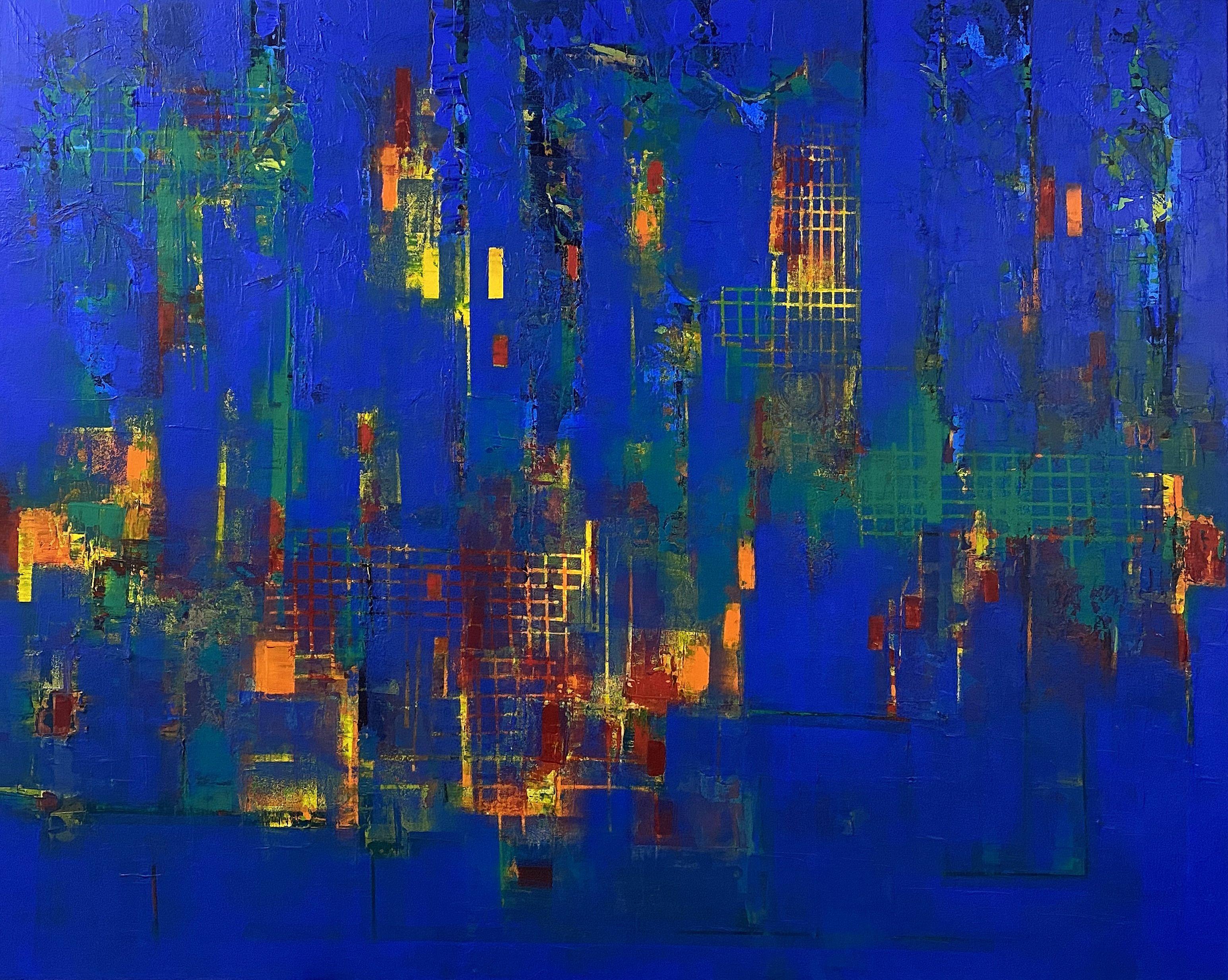 Nivas Kanhere - Abstract-132, Painting, Acrylic on Canvas For Sale at ...