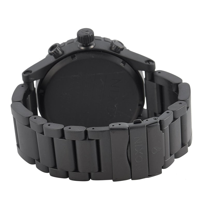 Nixon 51-30 Chrono All Black Watch A083-3086-00 at 1stDibs