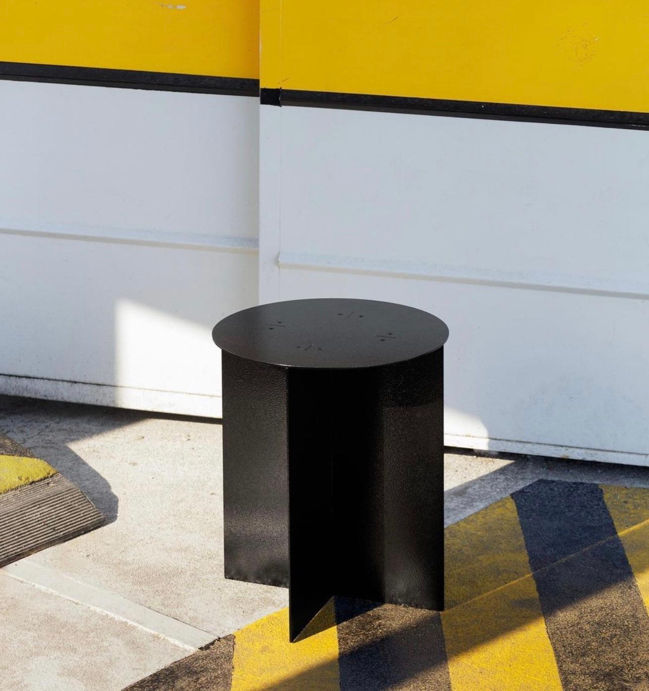 NM06 stainless steel stool and podium For Sale at 1stDibs