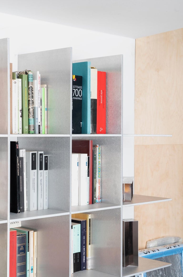 NMSK, Alu Dry Joint Bookcase For Sale at 1stDibs
