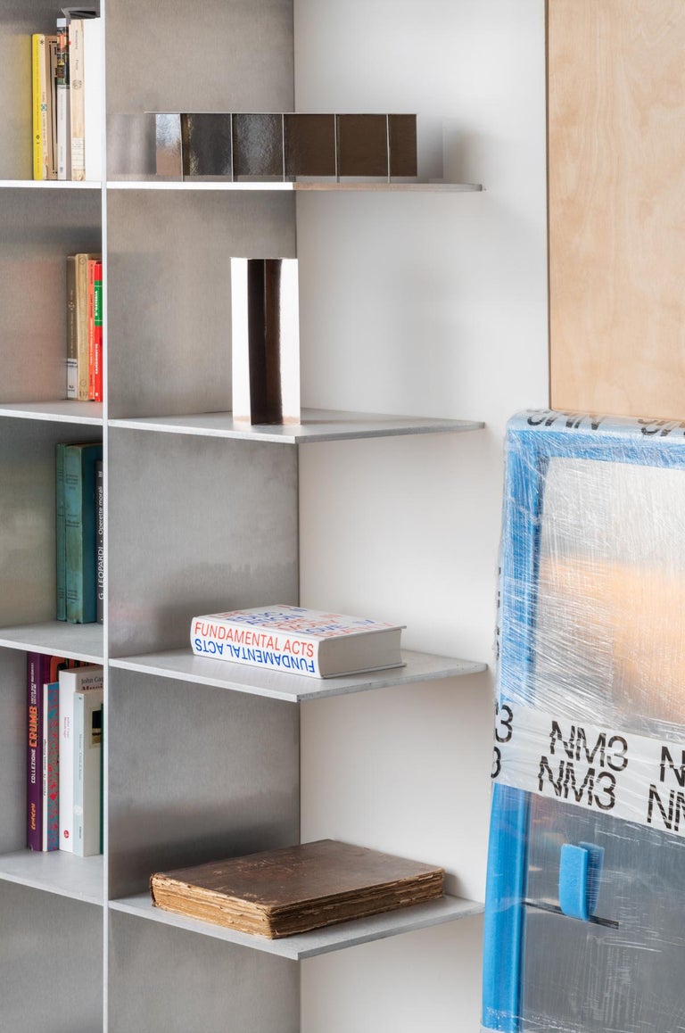 NMSK, Alu Dry Joint Bookcase For Sale at 1stDibs
