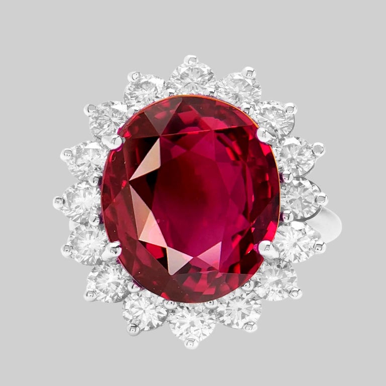No-Heat GRS Ruby Ring from Antinori di Sanpietro ROMA For Sale at 1stDibs