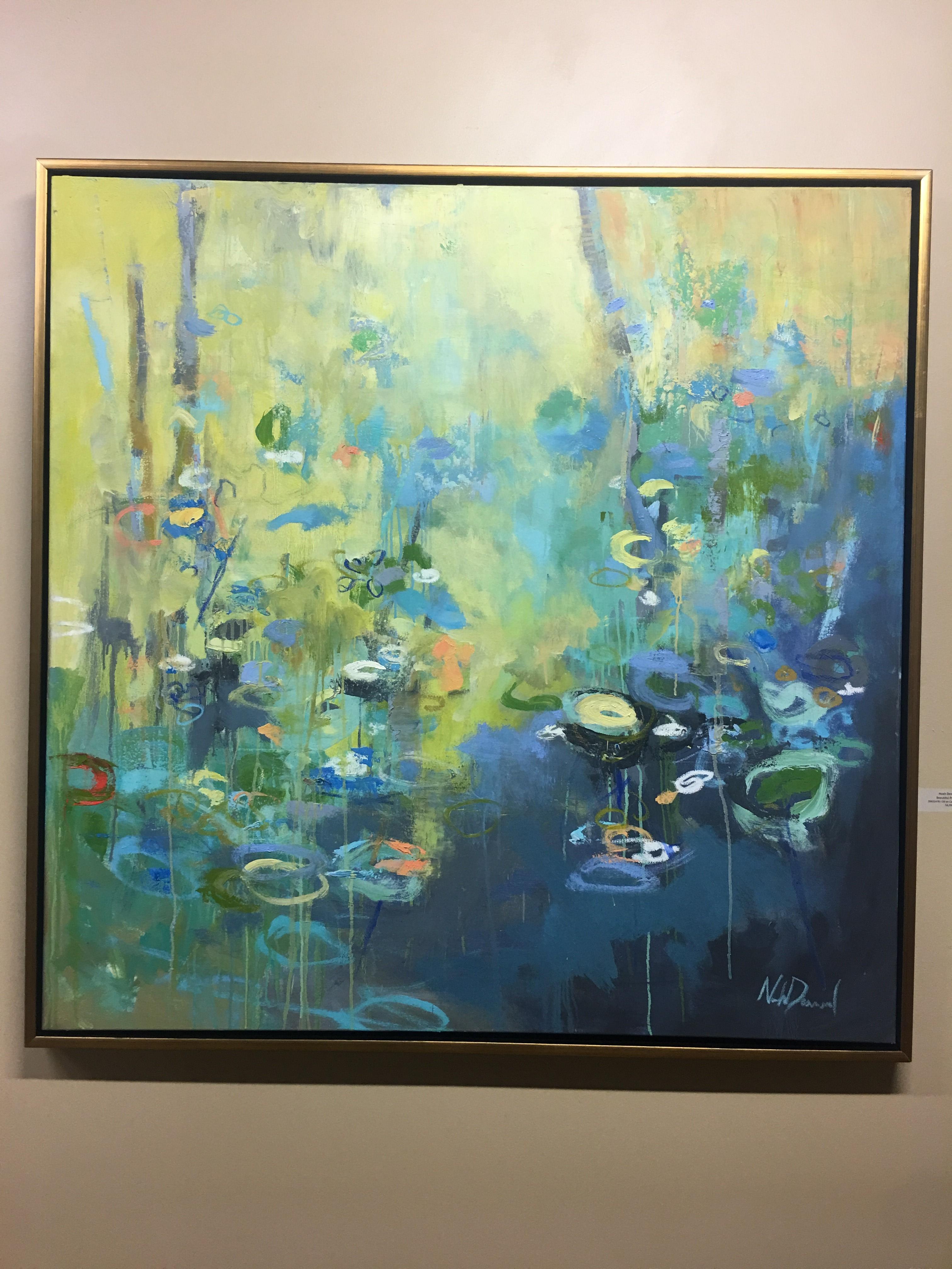 Noah Desmond - "Beautiful Presence" Abstracted Landscape by American ...