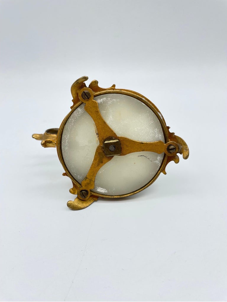 Noble Neo Rococo candlestick, gilded bronze, around 1900 For Sale at ...
