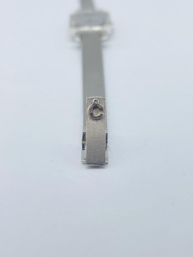 Noble Vintage Chopard Geneve 18k White Gold Ladies' Watch with Diamonds ...