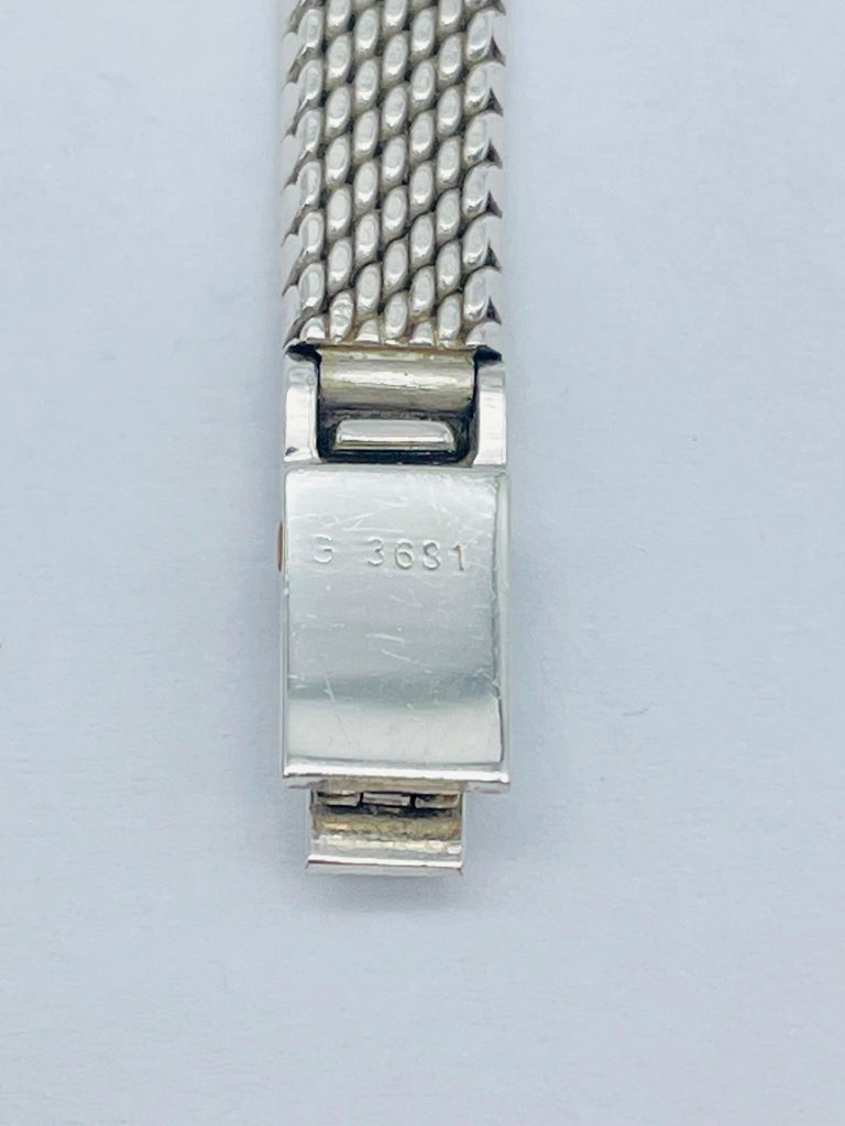 Noble Vintage Chopard Geneve 18k White Gold Ladies' Watch with Diamonds ...