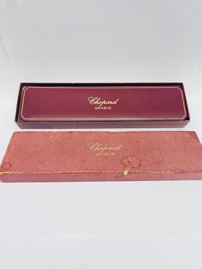 Noble Vintage Chopard Geneve 18k White Gold Ladies' Watch with Diamonds ...