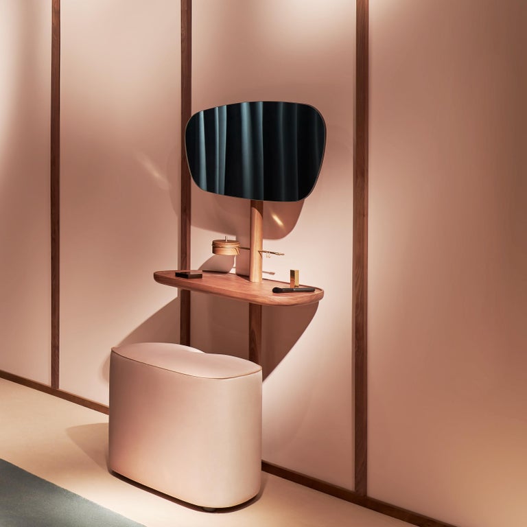 Nomon Vanity Table with Marble Top and Pouf by Andres Martinez For Sale ...