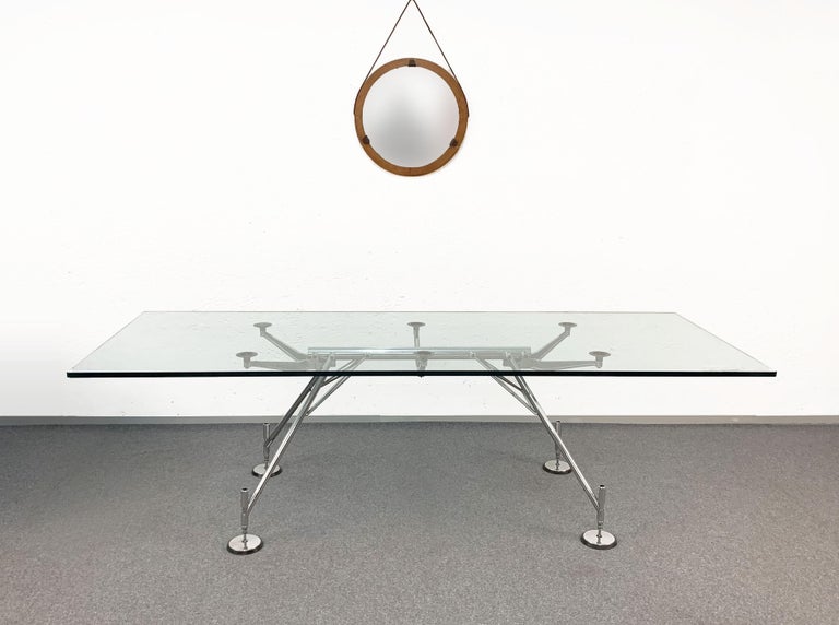 Nomos Table 1986 by Norman Foster for Tecno Italy 1980s Dining or ...